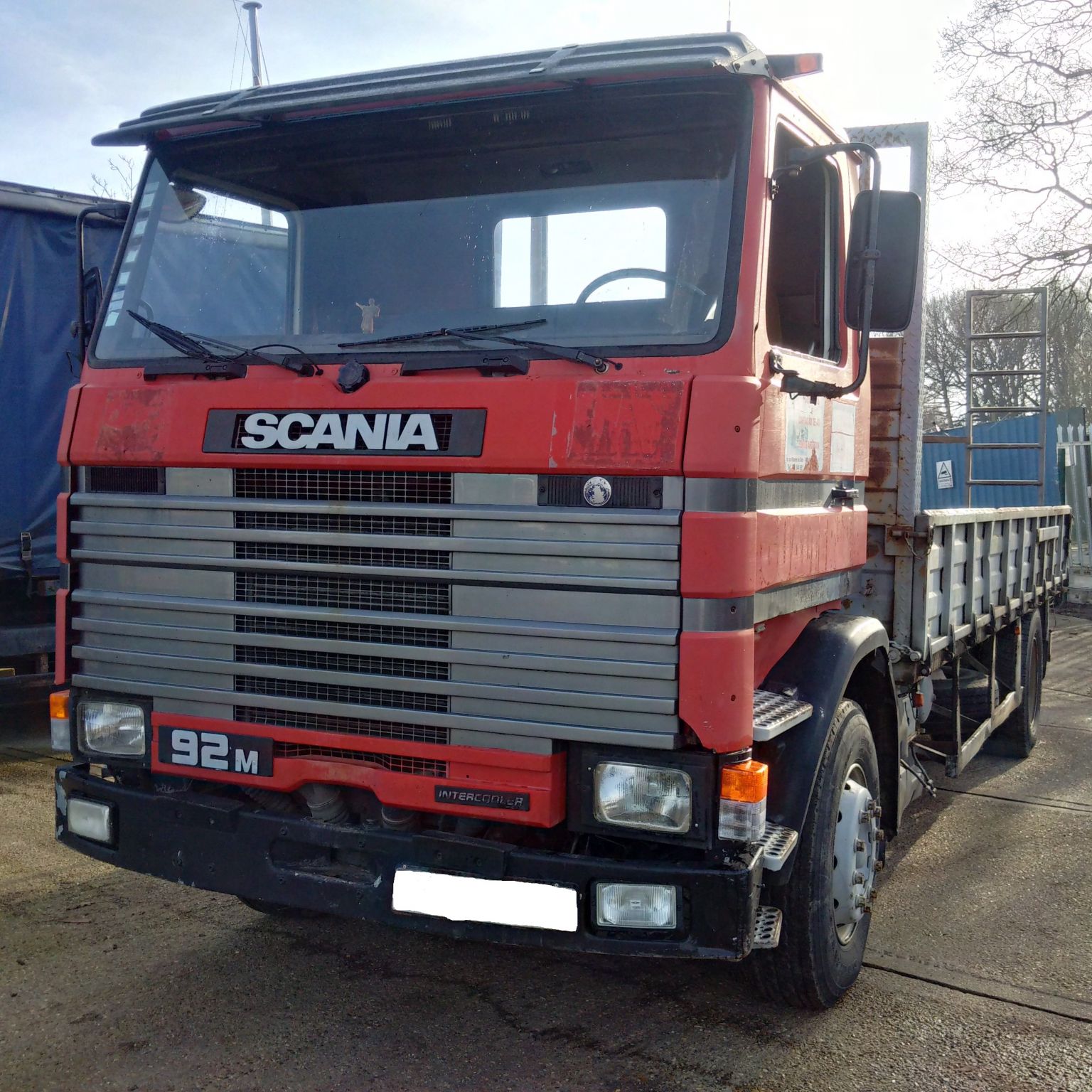 Left hand drive Scania 92M 250 Intercooler 19 ton truck. - Simply Exports